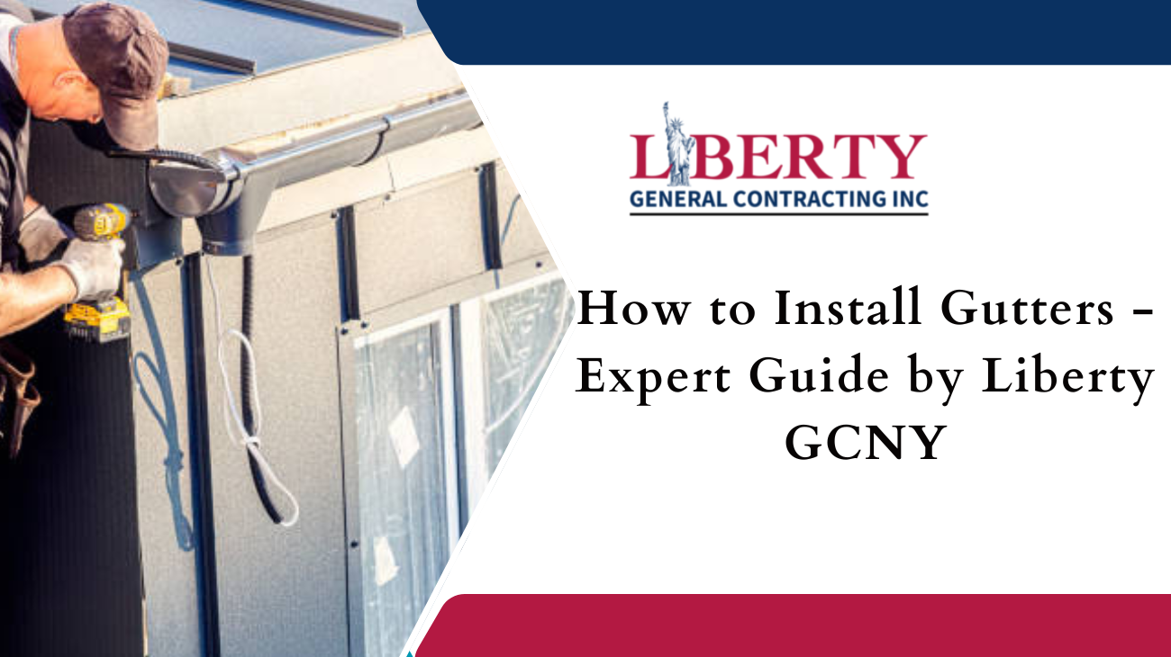 How to Install Gutters - Expert Guide by Liberty GCNY