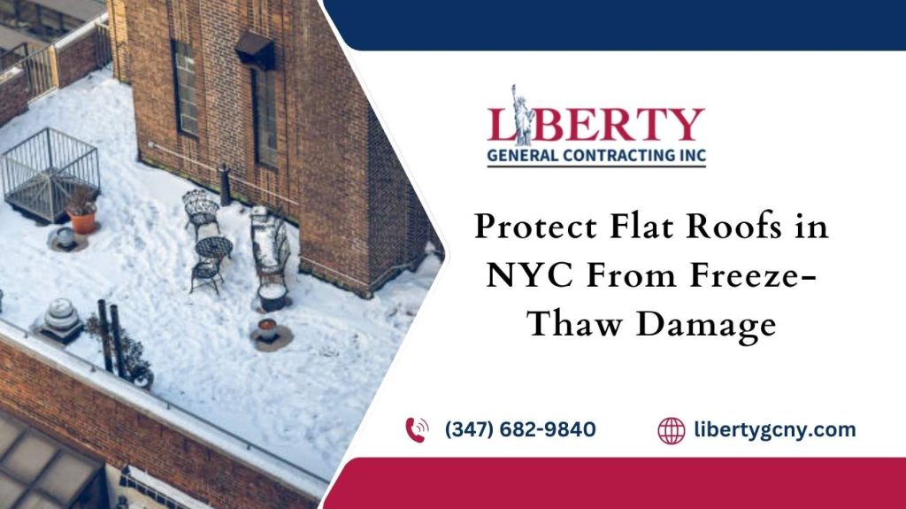 Protect Flat Roofs in NYC From Freeze-Thaw Damage
